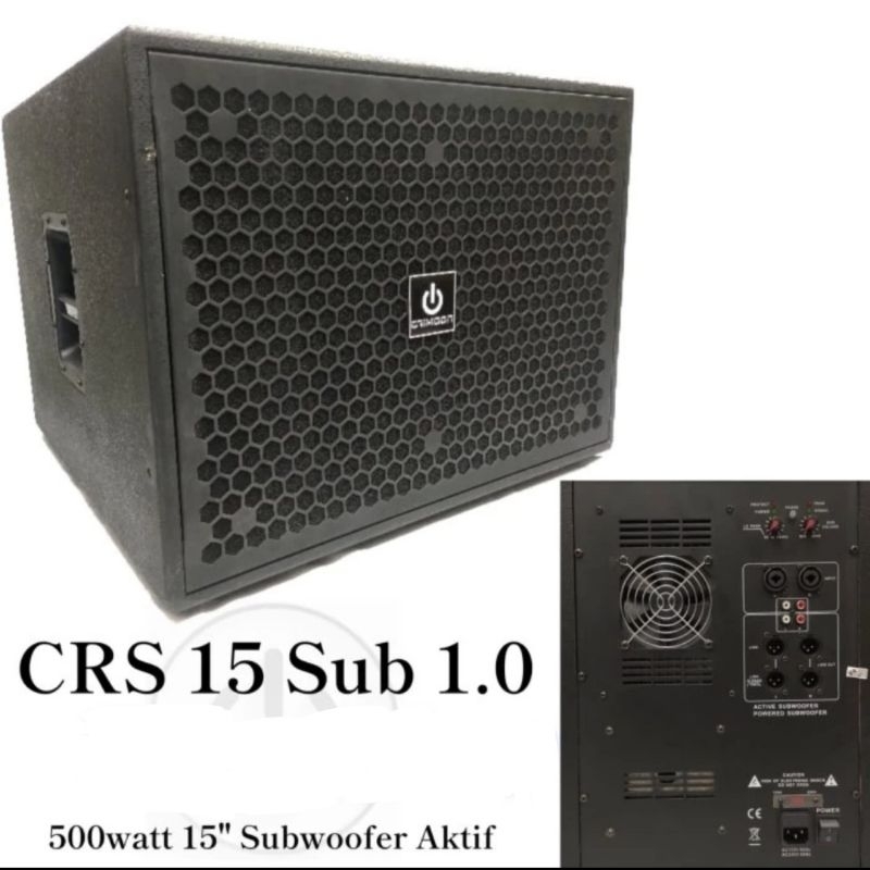 Jual Subwoofer Aktif Crimson CRS 15 Sub 1.0 Original 15 inch | Shopee Indonesia