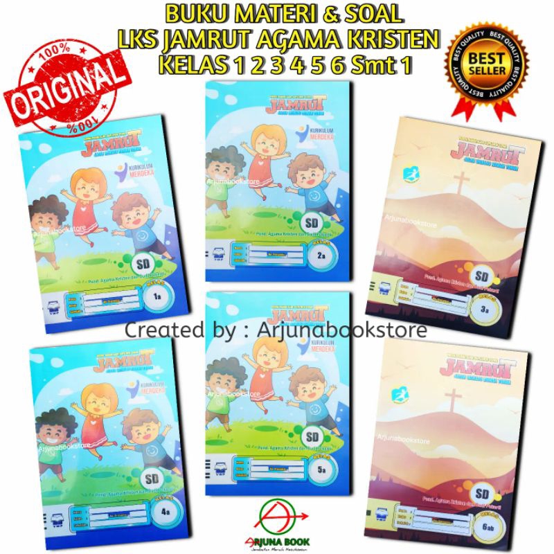 Jual BUKU LKS JAMRUT AGAMA KRISTEN KELAS 1 2 3 4 5 6 SD Semester 1 ...