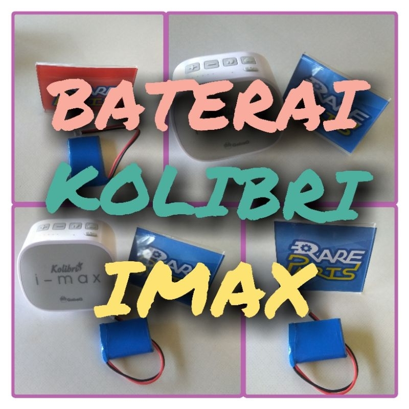 Jual Baterai Pompa ASI Gabag Kolibri Imax I-Max Batre Breastpump Atasi ...