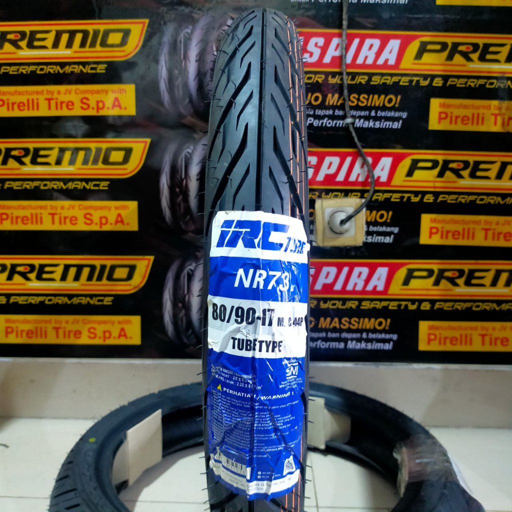 Jual Ban Motor Ring 17 IRC NR 73 Ukuran 70/90-17 80/90-17 Tube Type ...