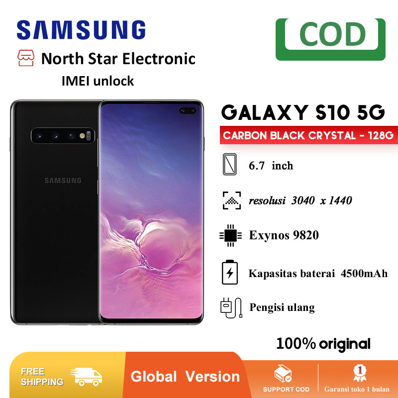Jual Samsung Galaxy S10 5G Second 5G Handphone 5G S10 Bekas Original Mulus HP 5G | Shopee Indonesia