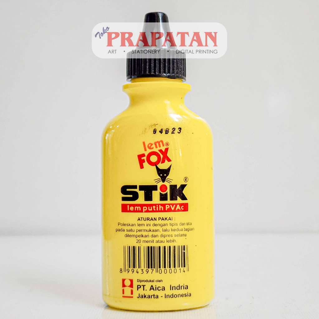 Jual Lem Fox Stik 60g | White Adhesive Glue | Lem Cair | Shopee Indonesia