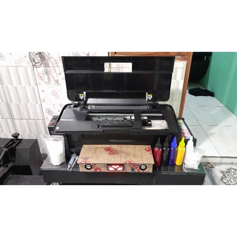 Jual mesin sablon dtf seri epson L1800( full paket ) TERMURAH | Shopee ...