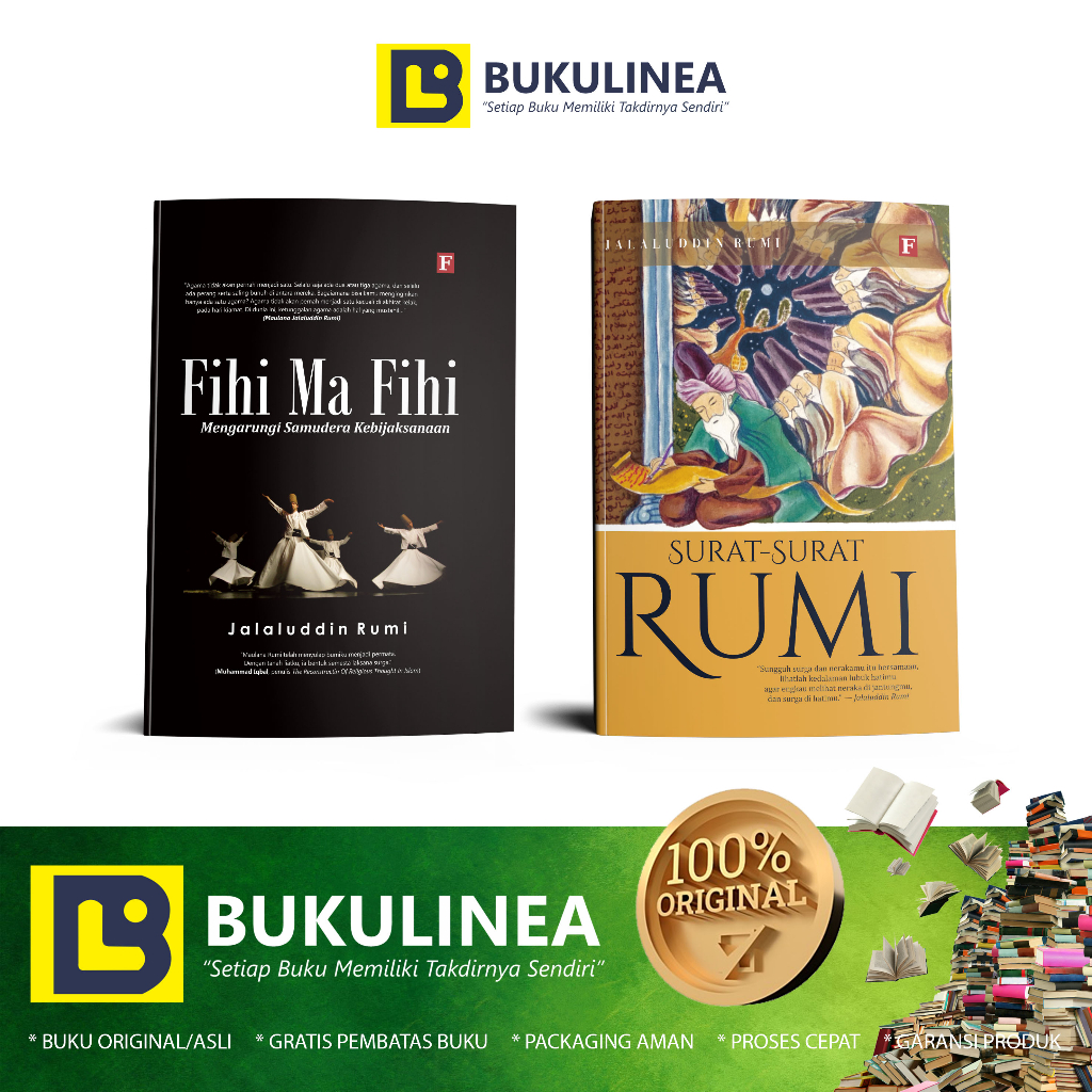 Jual Buku PAKET FIHI MA FIHI + SURAT-SURAT RUMI - Jalaluluddin Rumi ...