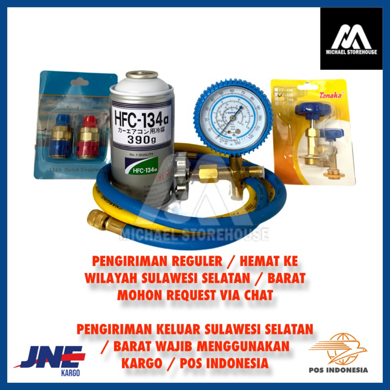 Jual PAKET ISI FREON AC MOBIL DAN KULKAS R134 | Shopee Indonesia