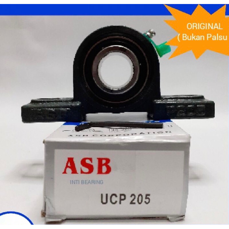 Jual Bearing / Klahar duduk UCP 205 AS 25mm ASB | Shopee Indonesia
