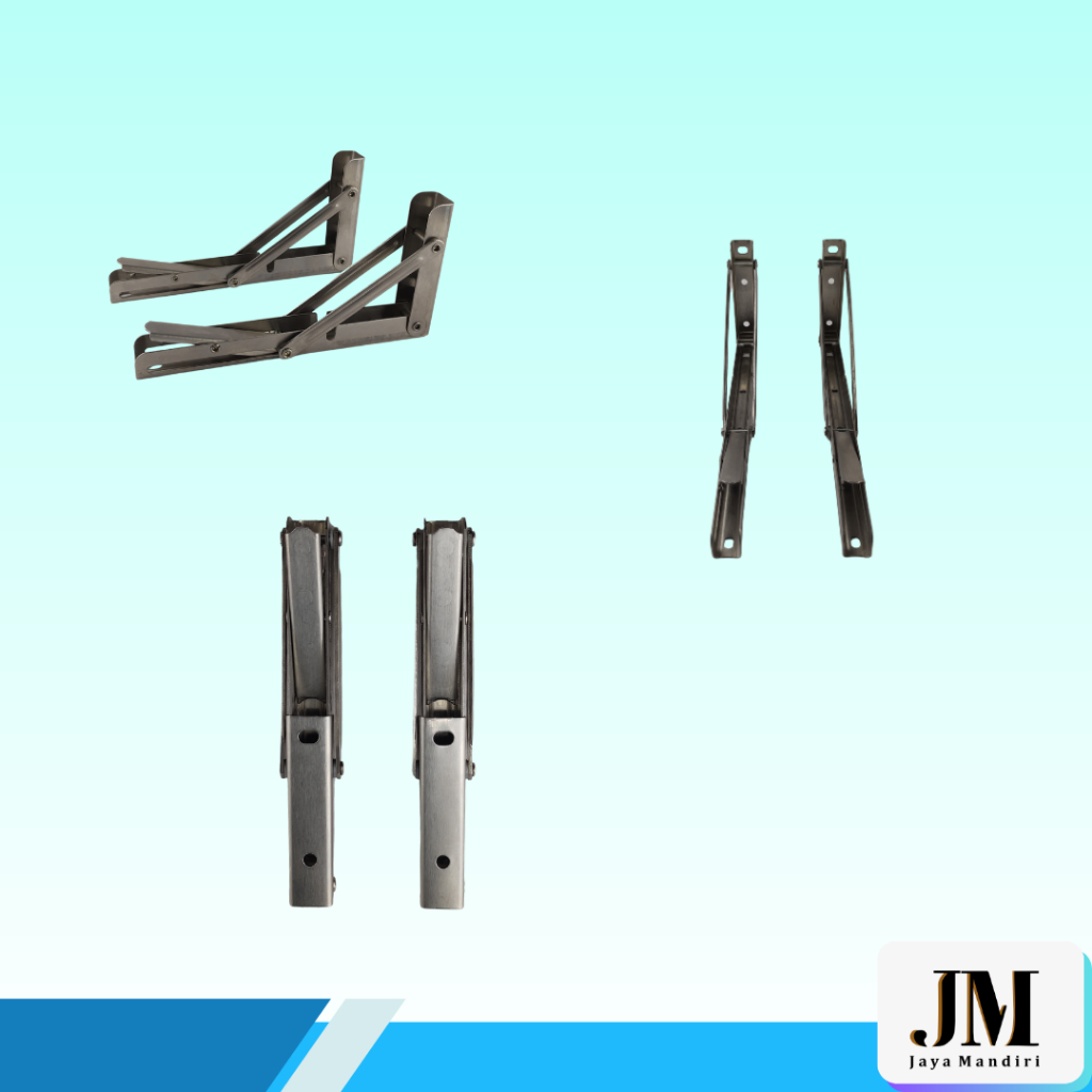 Jual Vincitory Engsel Siku Rak Meja Lipat Foldable Bracket Ambalan ...