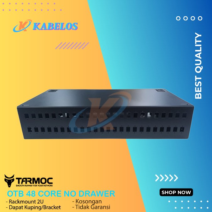 Jual Fiber Optic OTB 48 Core SC | 2U no Drawer ODF OTB 48 Core Kosong ...