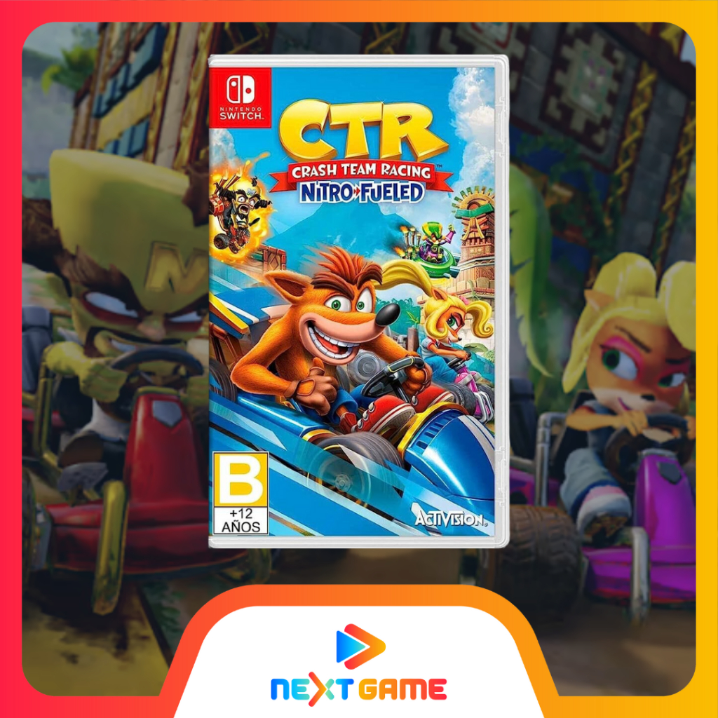 Jual Nintendo Switch Crash Team Racing CTR Nitro Fueled - 2nd Second ...