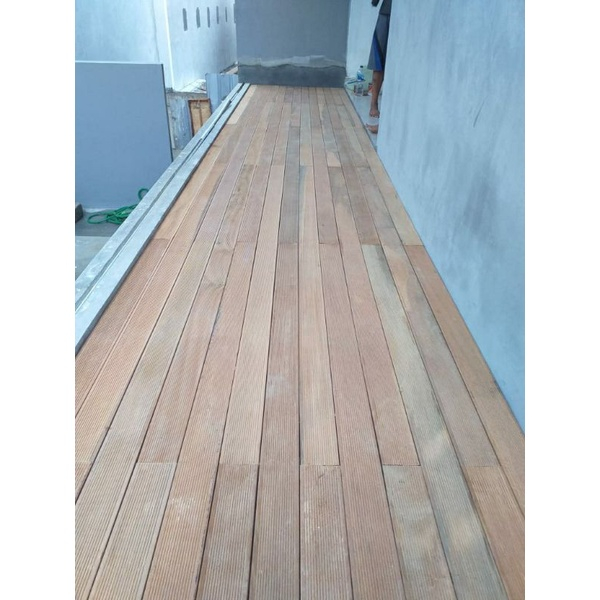 Jual Decking Kayu Solid Bengkirai /Kayu Bengkirai Batangan/ kayu ...