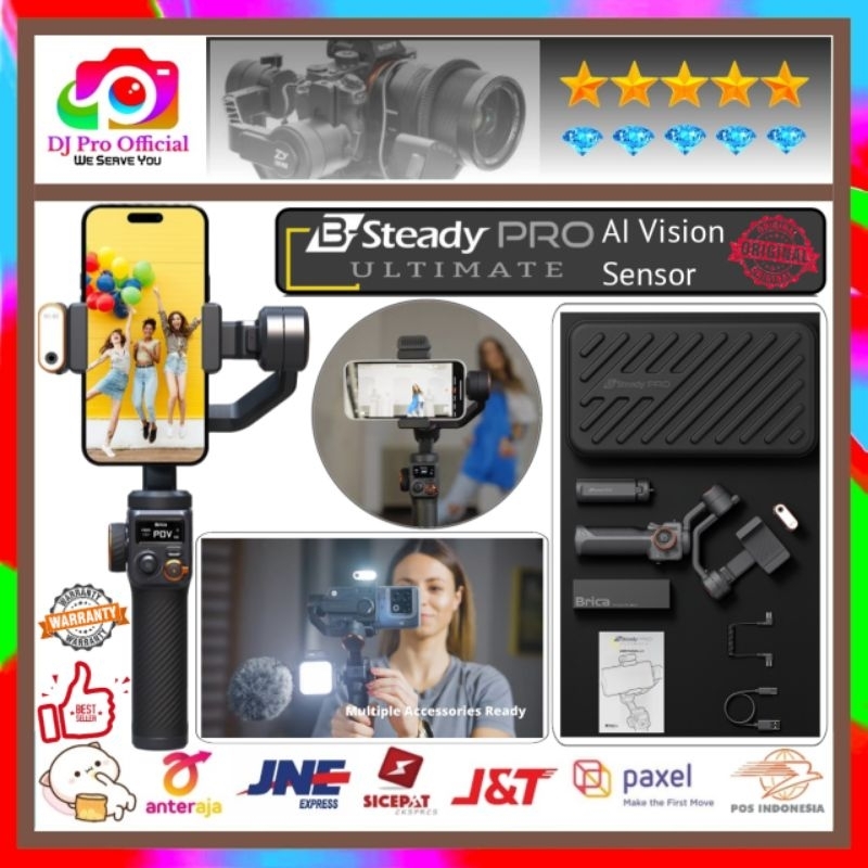 Jual Brica B Steady Pro Ultimate Bsteady Gimbal Stabilizer 360 ...
