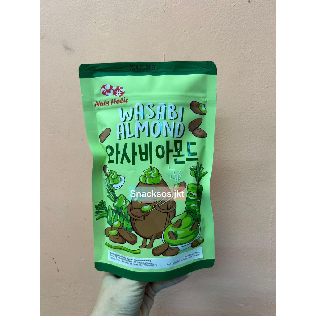 Jual [BIG 180G] NUTS HOLIC HONEY BUTTER ALMOND / STRAWBERRY ALMOND ...