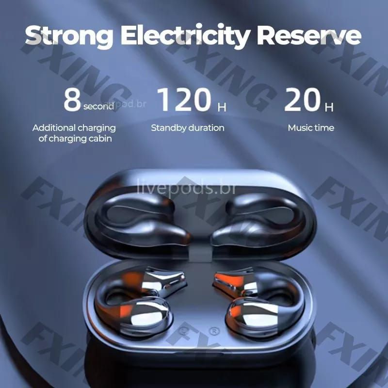 Jual HEADSET BLUETOOTH S03 OPEN EAR TWS AIR CONDUCTION HEADPHONE ...