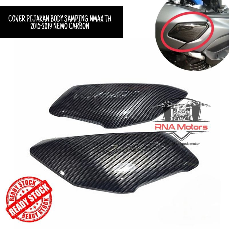 Jual COVER BODY SAMPING YAMAHA NMAX TAHUN 2015 - 2019 NEMO CARBON ...