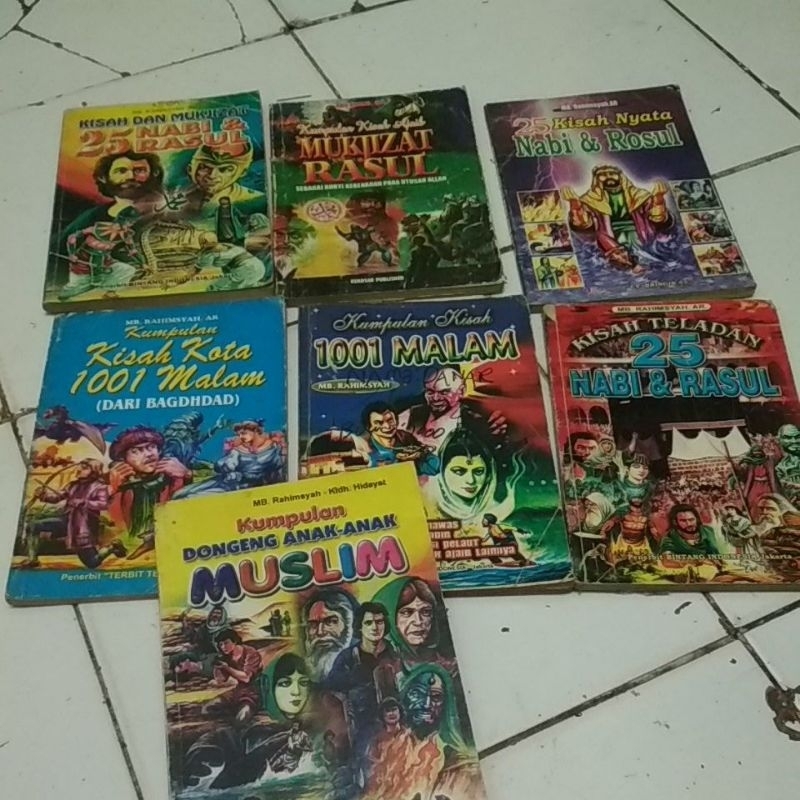 Jual kisah dan mukjizat 25 nabi dan rasul / kisah 1001 malam /25 nabi ... Jual kisah dan mukjizat 25 nabi dan rasul / kisah 1001 malam /25 nabi ...