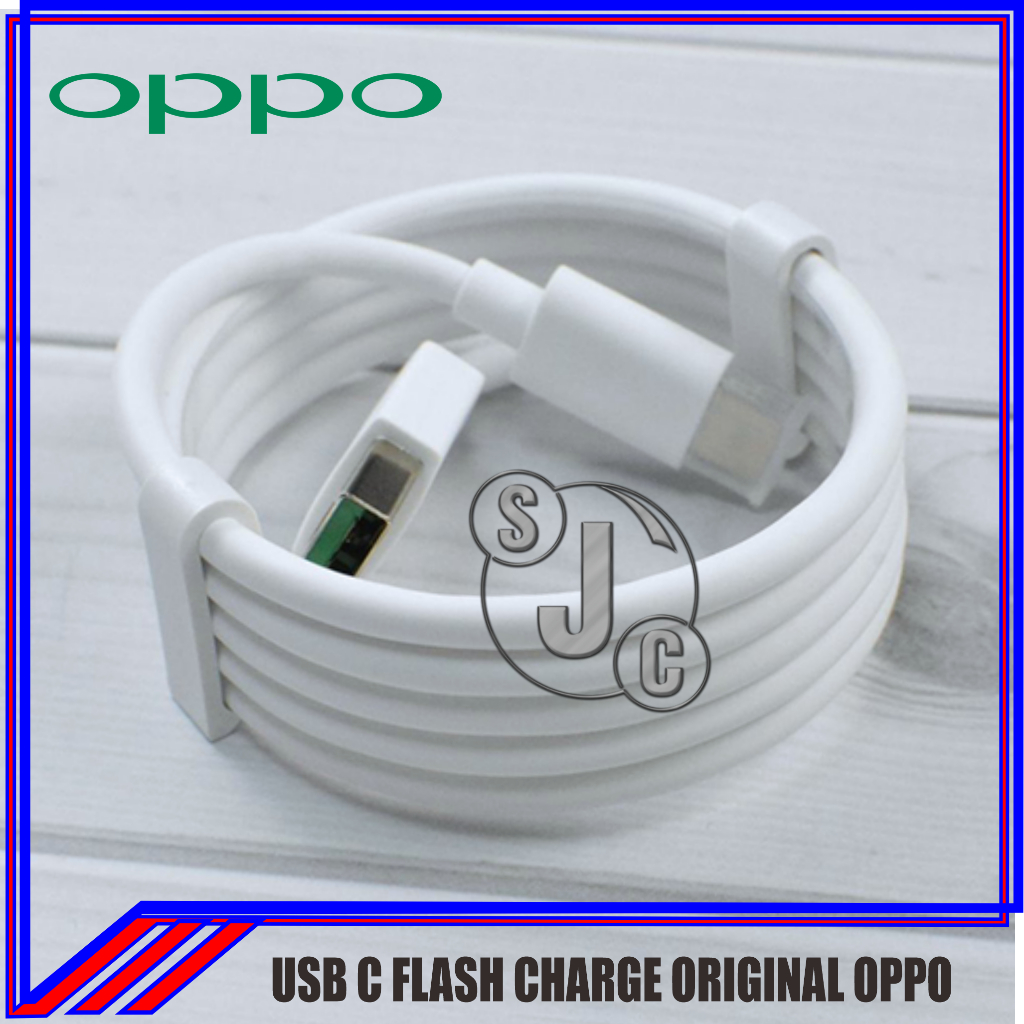 Jual Kabel Data Oppo VOOC Type C Original Super Fast Charging 1 Meter ...