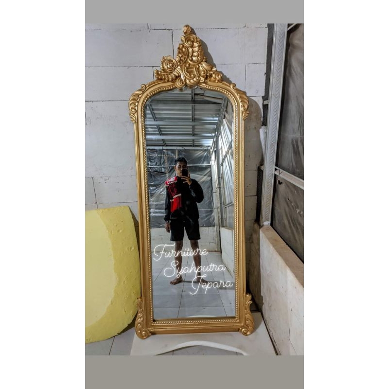 Jual Standing Mirror / Kaca welcome wedding / pigura kaca | Shopee ...