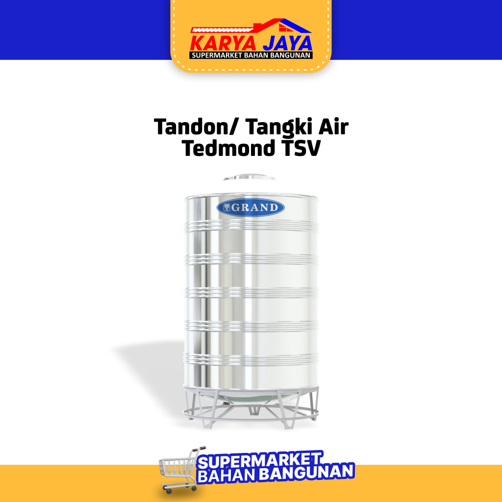 Jual Tandon Air/ Tangki Air Tedmond TSV (Tangki Stainless Vertical ...