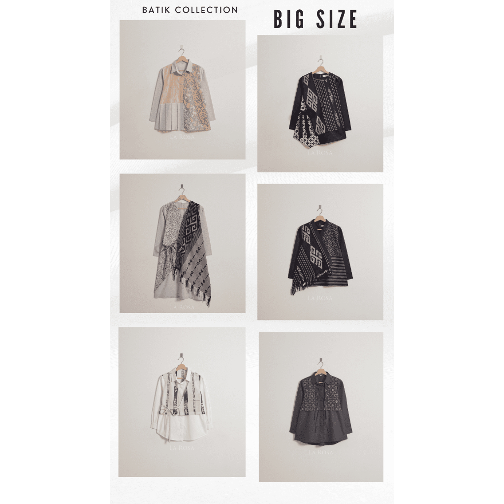 Jual Atasan Batik Wanita Big Size | Shopee Indonesia