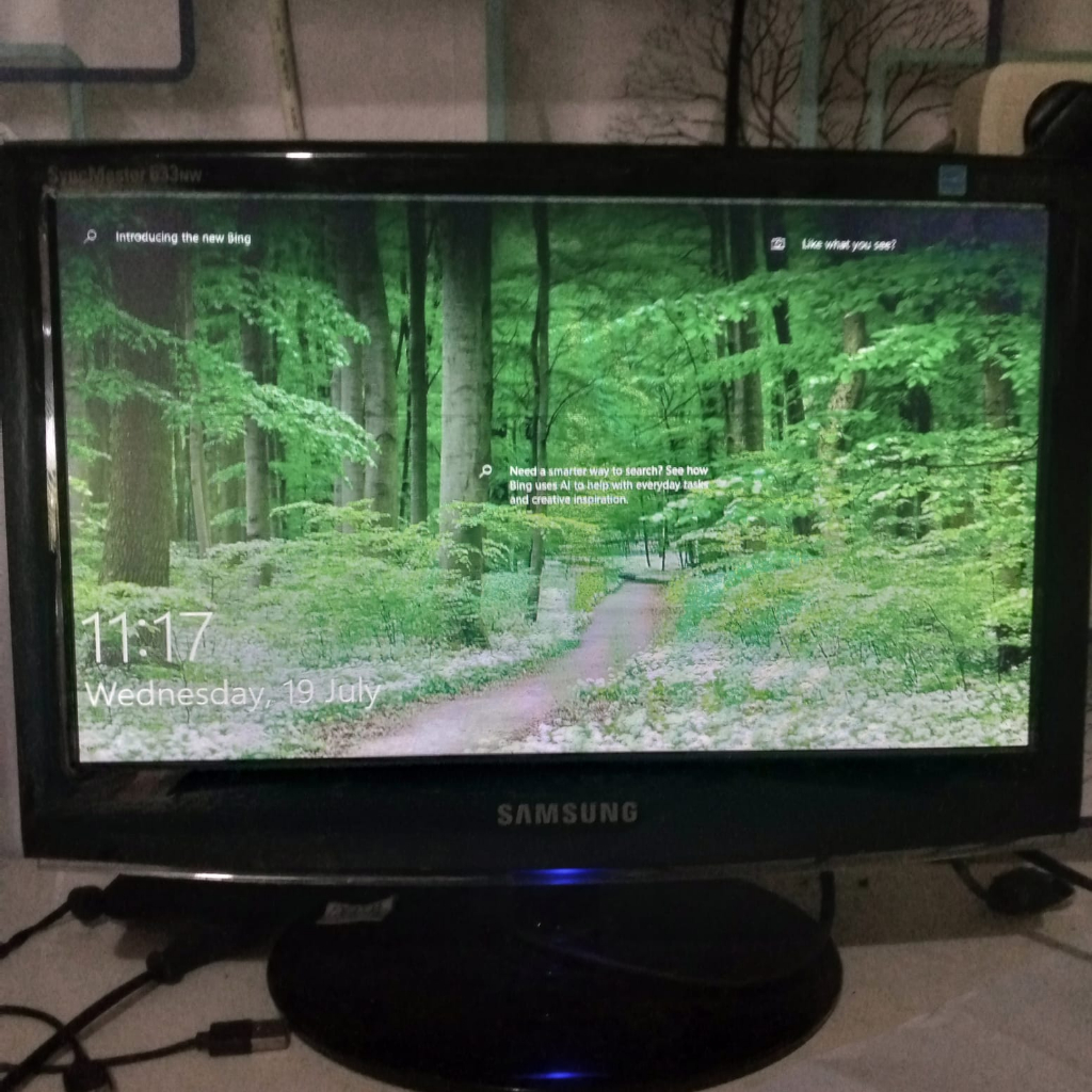 Jual LCD Monitor Komputer PC Samsung SyncMaster 633NW 16 inch | Shopee ...