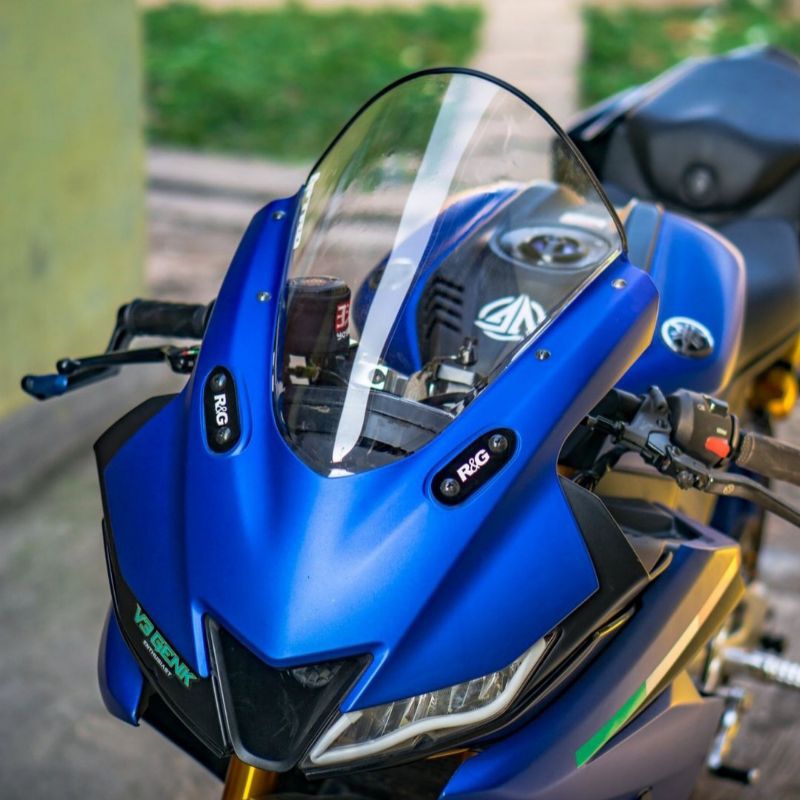 Jual Mirror blanking cover tutup spion R15 V3 & V4 | Shopee Indonesia