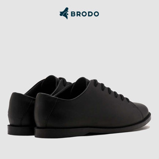 Jual BRODO - Sepatu Ponte Eco Full Black | Shopee Indonesia