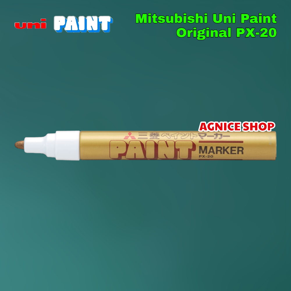 Jual UNI PAINT Marker Mitsubishi PX-20 Spidol Permanent Oil Based ...