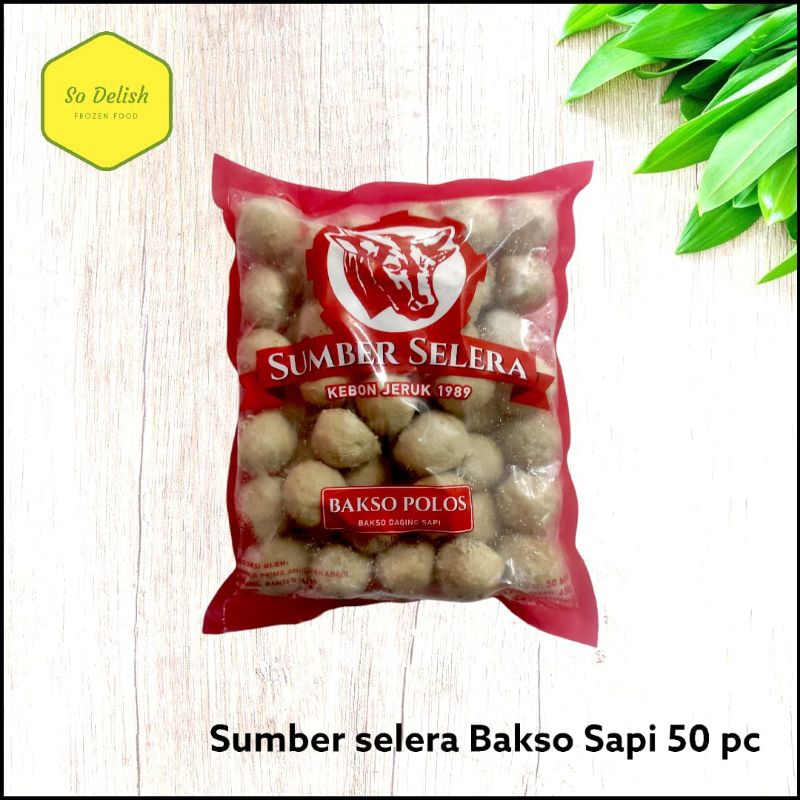 Jual BAKSO SUMBER SELERA POLOS 50 PC 640G | Shopee Indonesia