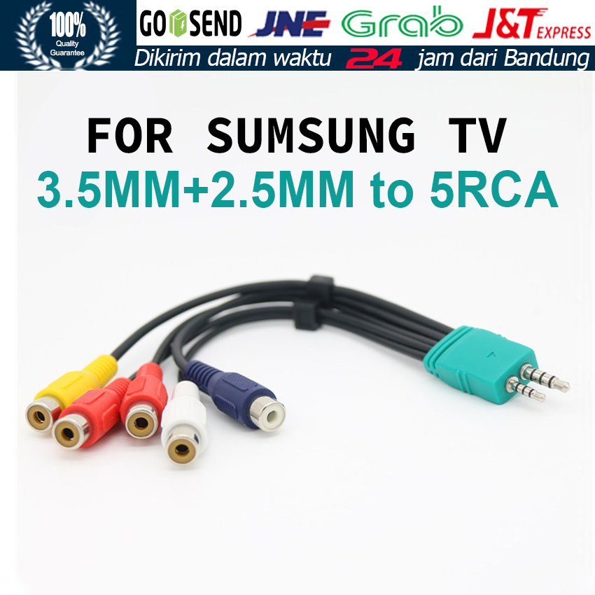 Jual Video AV Component Audio Adapter Cable For Samsung LED TV BN39 ...