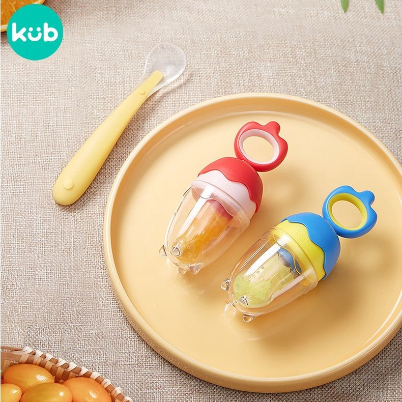 Jual KUB Empeng Dot Buah Bayi Mpasi | Fruit Feeder | Gratis 2 Silikon ...