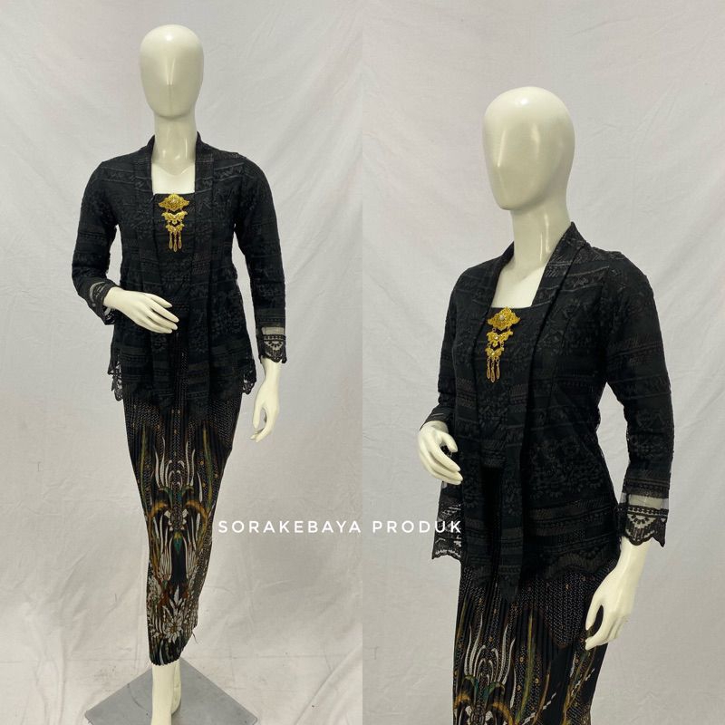 Jual Kebaya Modern Kebaya Kutu Baru Pendek Bahan Tille Import | Shopee Indonesia