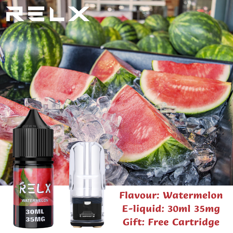 Jual [Relx Liquid] Liquid Saltnic Watermelon 30ML 35MG Liquids Pods ...