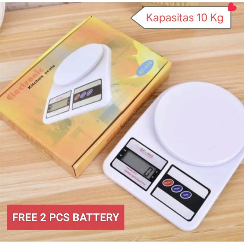 Jual Timbangan Dapur Kue SF-400 /Timbangan Dapur Kue Digital 5 dan 10 Kg | Shopee Indonesia