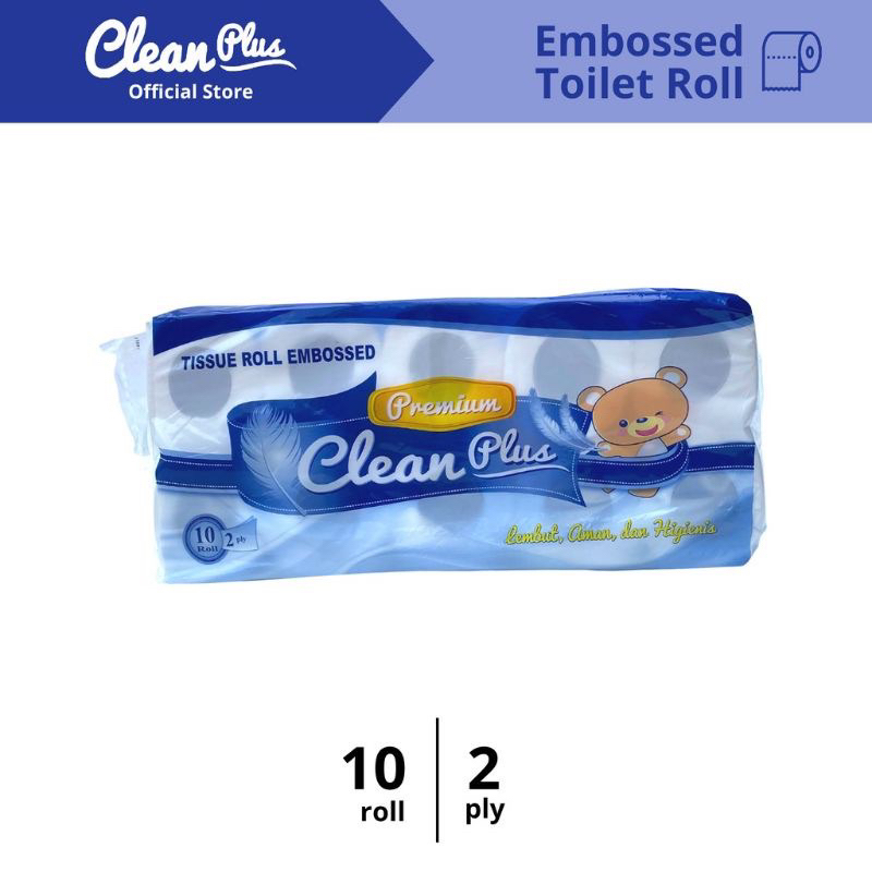 Jual Tissue toilet cleanplus 10roll | Shopee Indonesia
