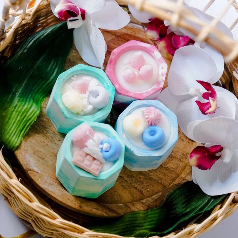 Jual Lilin Aromaterapi Scented Candle 45gr Box + Lilin | Souvenir ...