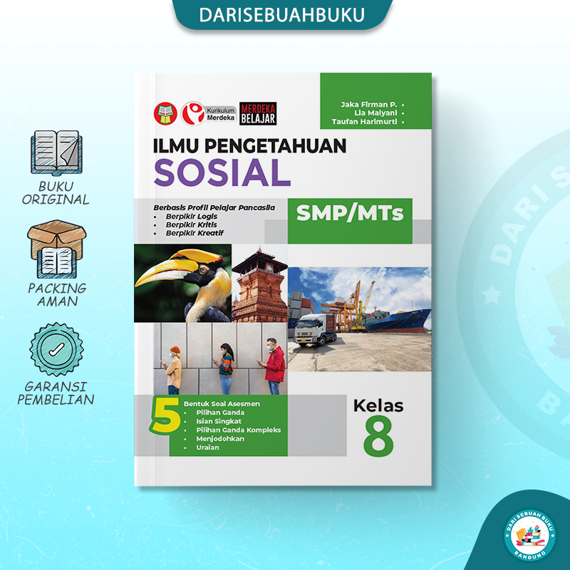 Jual Buku IPS SMP/MTs Kelas 8 - Kurikulum MERDEKA - CP 032 - REVISI ...