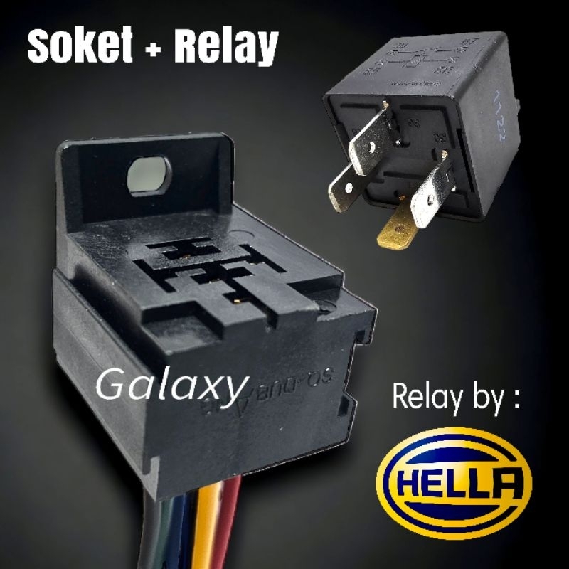 Jual Soket Rumah Relay Plus Relay Original BOSCH / HELLA | Shopee Indonesia