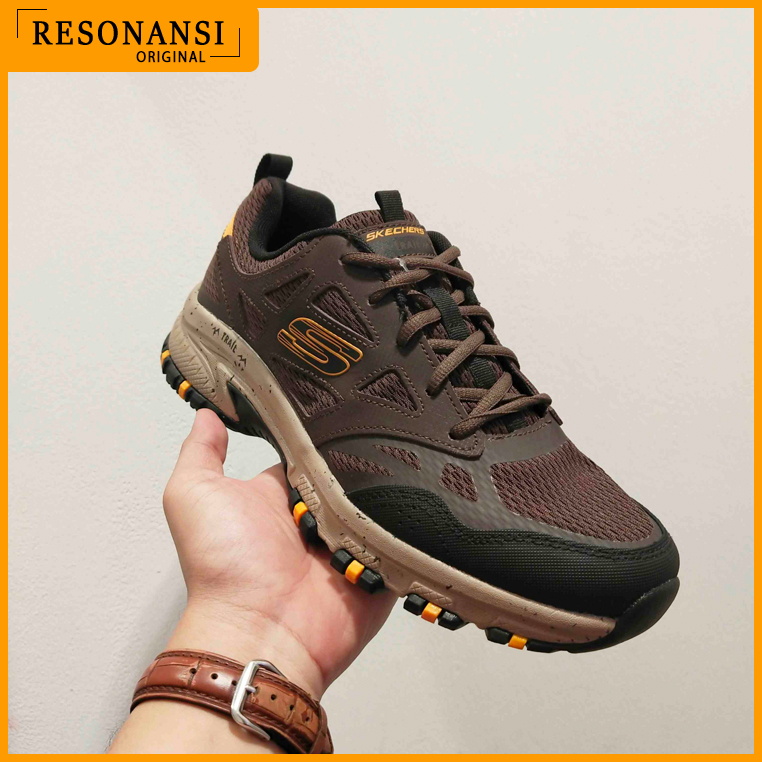 Jual SEPATU PRIA TERBARU SKECHERS ORIGINAL SPORTS HILLCREST COKELAT ...