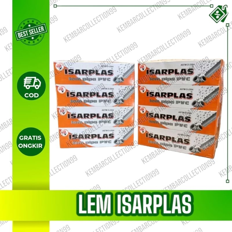 Jual ISARPLAS LEM PIPA PARALON FITTING PVC | Shopee Indonesia