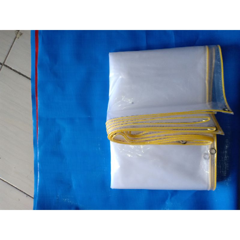 Jual Terpal Plastik Bening HDPE 3x3 ,3x6 Meter Tebal 150 Micron ...