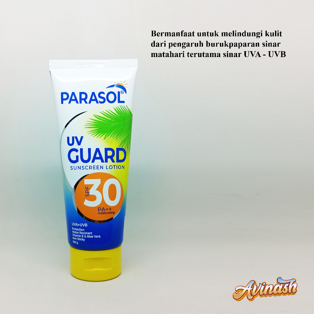 Jual PARASOL UV GUARD SUNSCREEN LOTION SPF 30 100 GRAM | Shopee Indonesia