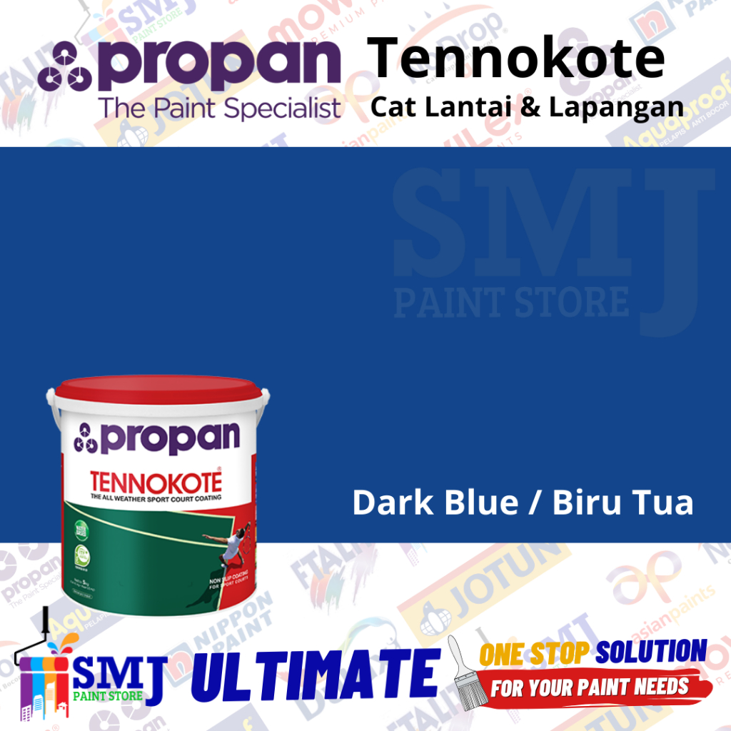 Jual Cat Lapangan Basket, Tennis, Badminton, Futsal PROPAN TENNOKOTE ...