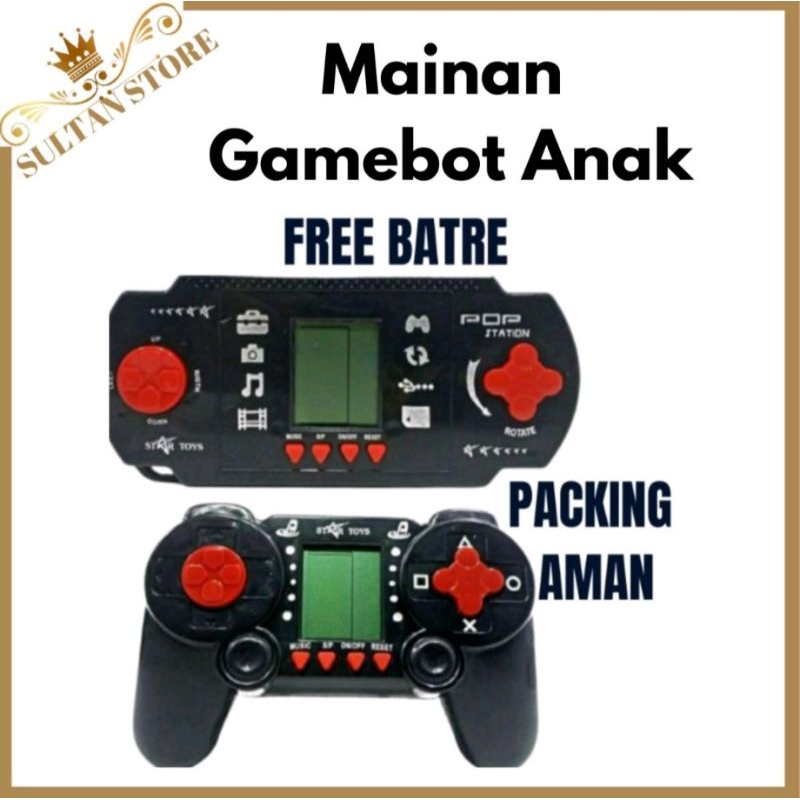 Jual Gamebot Tetris Bricks Game 9999 in 1 Gimbot Gameboy Gembot Mainan ...