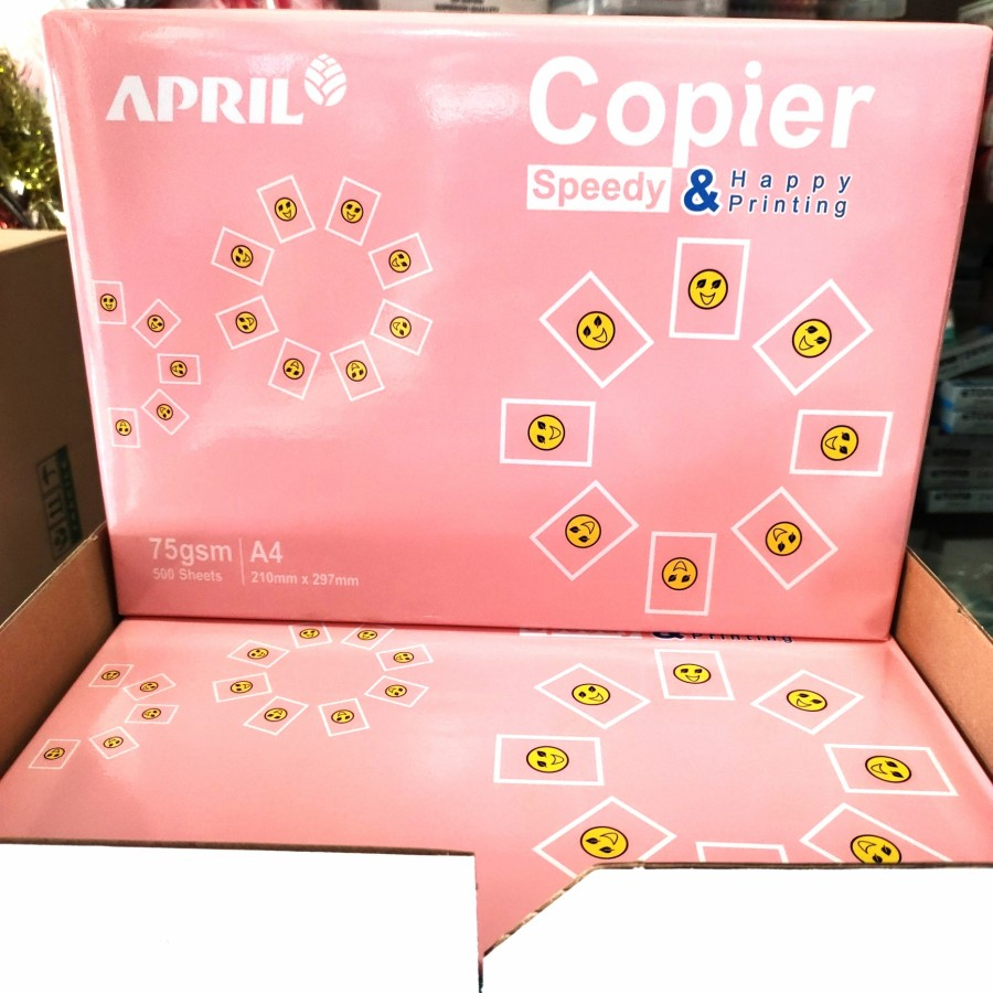 Jual KERTAS A4 75 GRAM COPIER APRIL | Shopee Indonesia