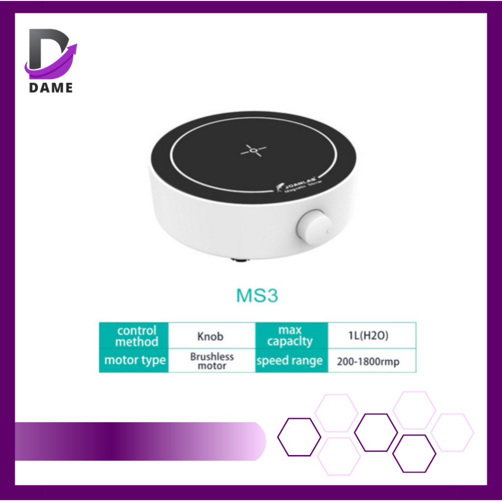Jual JOANLAB MS3 Mini Magnetic Stirrer Laboratory - Alat Pengaduk ...