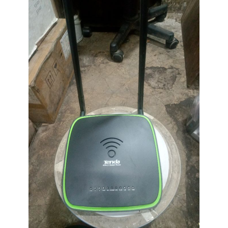 Jual Tenda N300 ADSL+hight power modem router | Shopee Indonesia