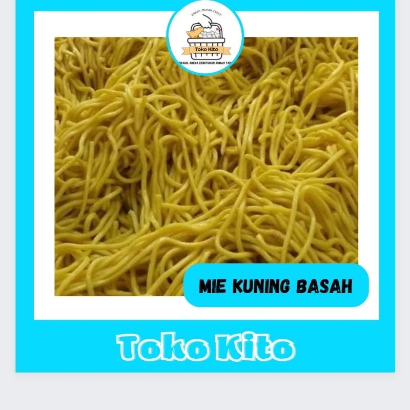 Jual MIE KUNING BASAH / MIE KUNING / MIE BASAH 1 KG | Shopee Indonesia