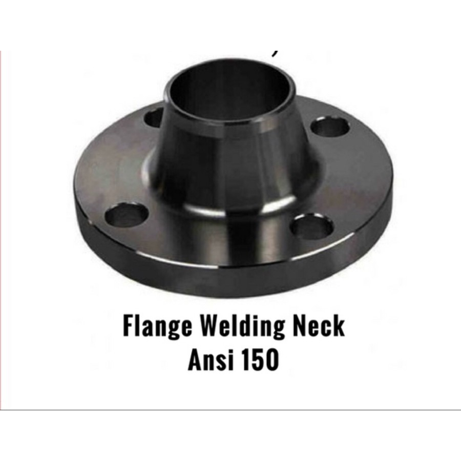 Jual 1” Flange Welding neck / WN Ansi 150 1 inch Sch 40 CS Weld Neck ...