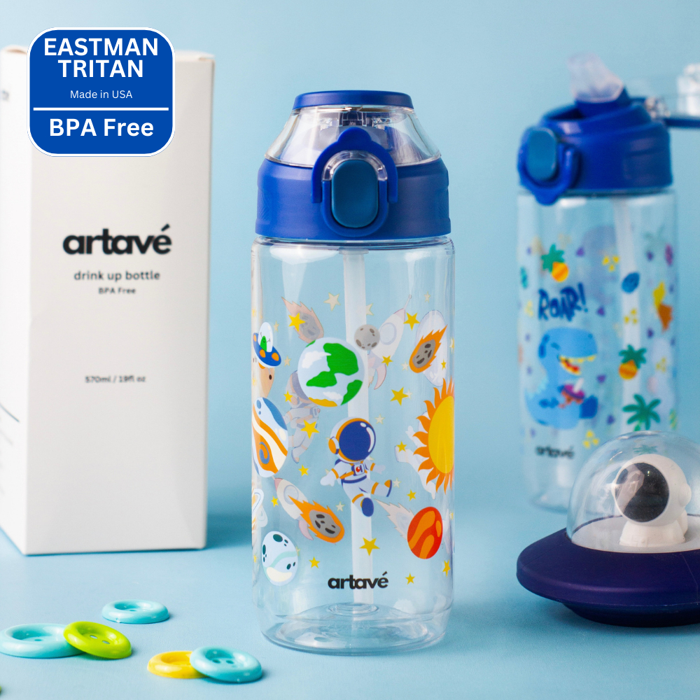Jual Artave Botol Minum Anak Tritan 570ml BPA Free - Space / Kids Drink ...