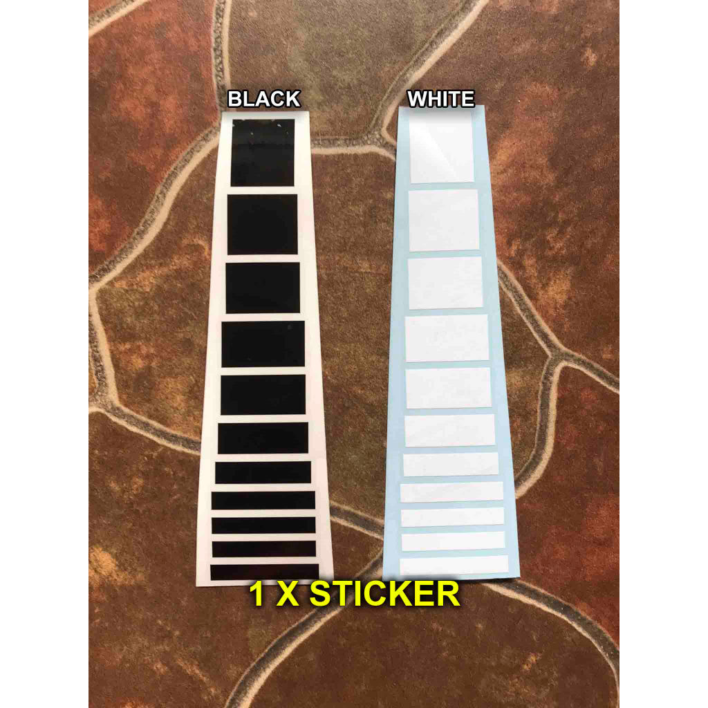 Jual Sticker Inlay Kotak Fretboard Gitar Akustik Elektrik Nylon Folk Lp ...